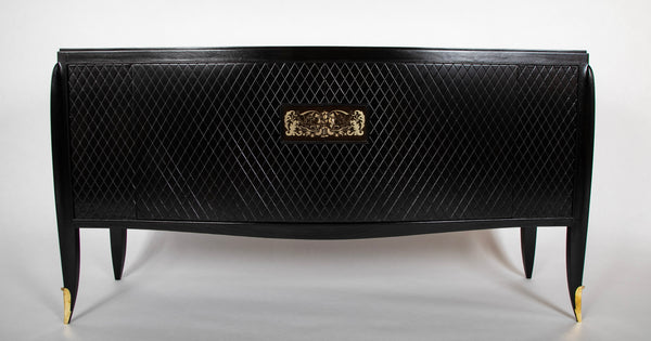 A Jean Pascaud Ebonized Two Door Buffet Cabinet – Avery & Dash Collections