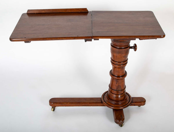 An English Adjustable Reading Table with Tiltable Section – Avery ...