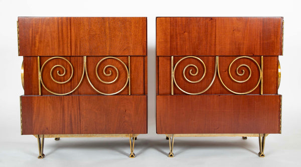 Pair of Lacquered Side Cabinets by Edmond Spence – Avery & Dash Collections