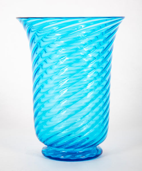 1930's Steuben Blue Swirl Glass Vase – Avery & Dash Collections