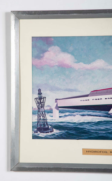 Print of Hydrofoil Prototype Project by Electric Boat, Groton, CT for ...