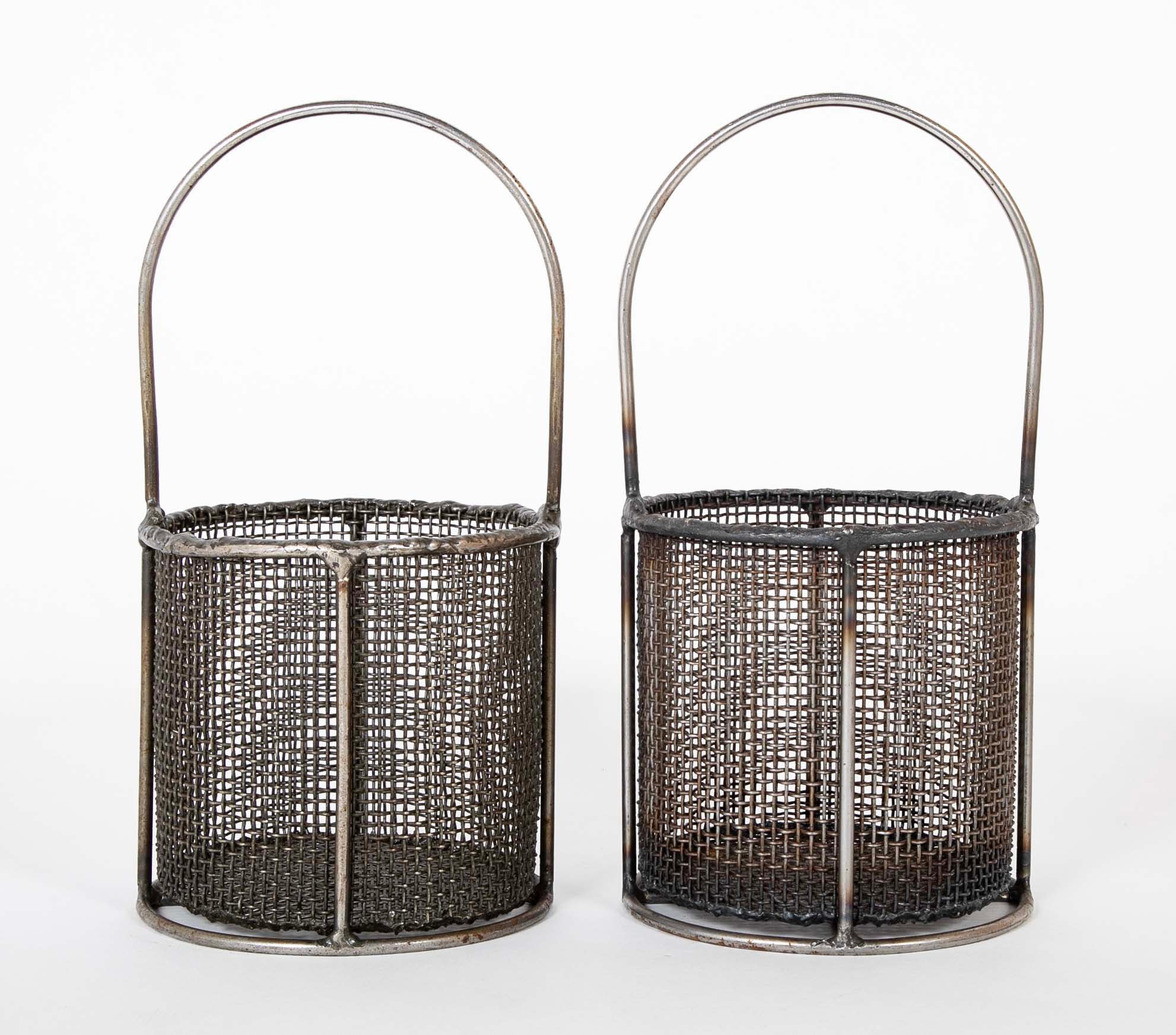 Pair of Industrial Factory Baskets – Avery & Dash Collections