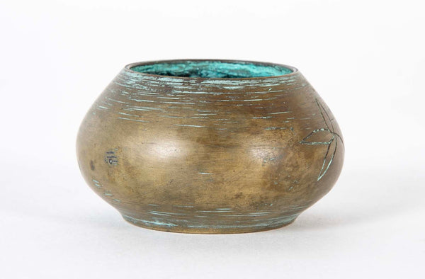 Brass Caligraphy Pot – Avery & Dash Collections